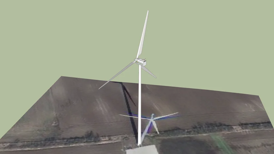 Wind turbine #26 | 3D Warehouse