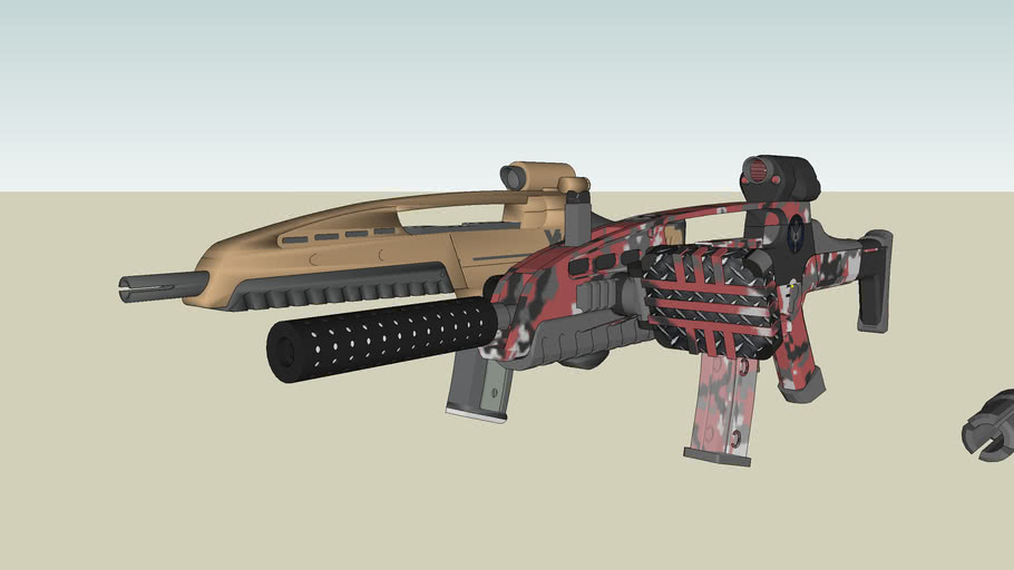 MW2 XM8 | 3D Warehouse
