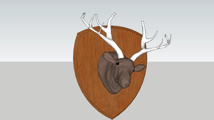 deer trophy | 3D Warehouse