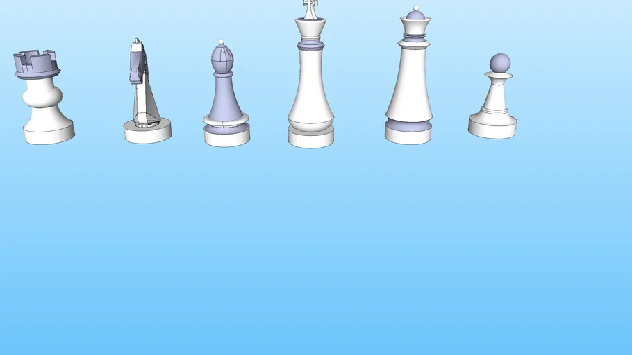 Chess Set | 3D Warehouse
