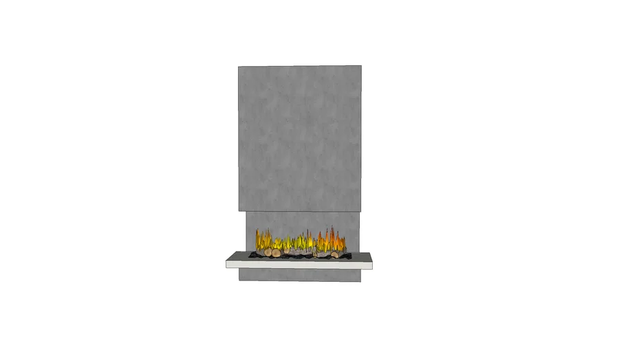 Modern Fireplace | 3D Warehouse