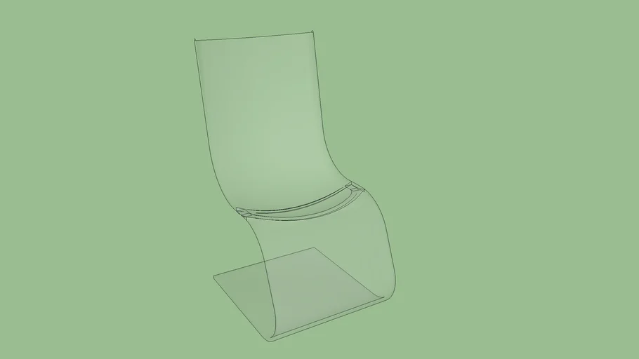 Clear Plastic Chair | 3D Warehouse