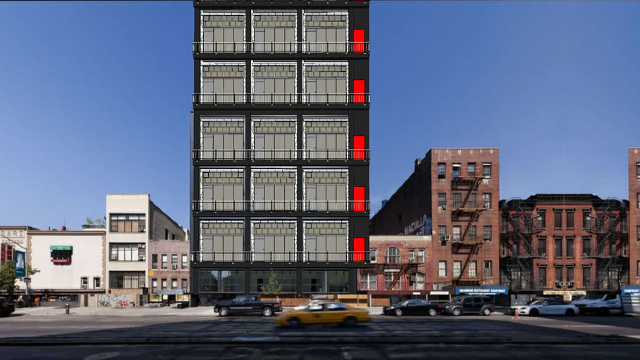 Tiny House. Urban module system for micro living. Hochhaus, High-rise ...