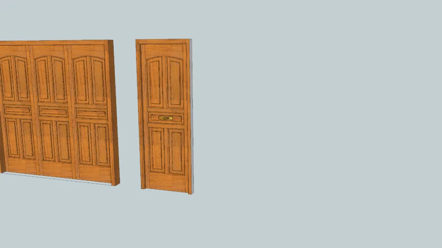 Portón y puerta | 3D Warehouse