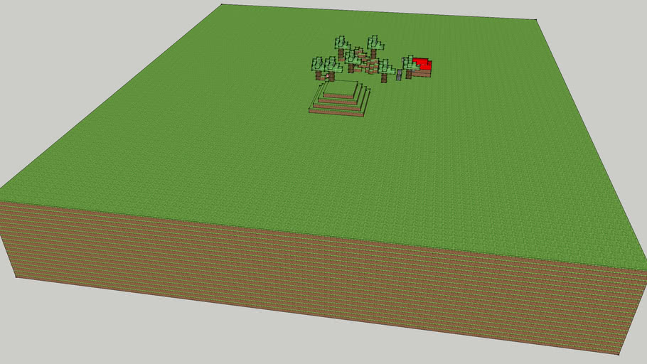 Minecraft Land (made by Deerhunter2000) | 3D Warehouse