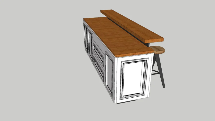 Dinig Wagon | 3D Warehouse