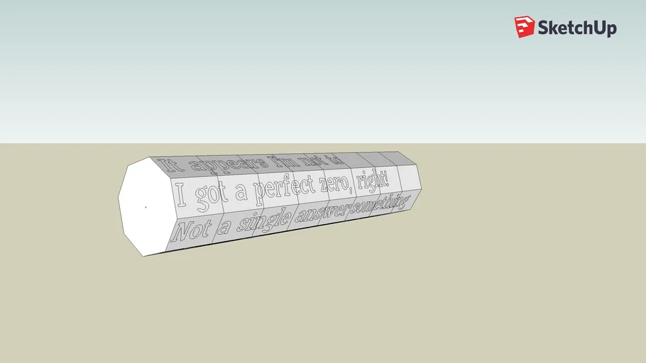 Copy of Spinning Word Puzzle | 3D Warehouse