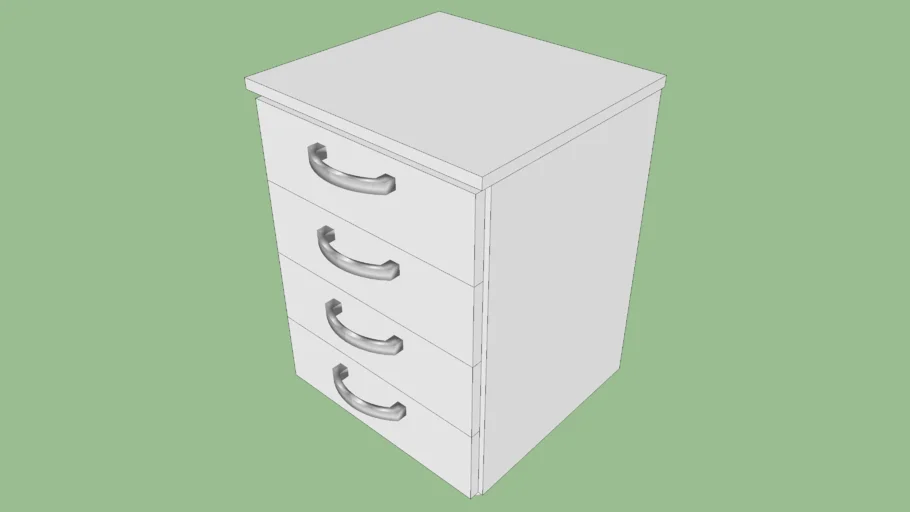 PISTORESI - Armario Aux Mesa WS | 3D Warehouse