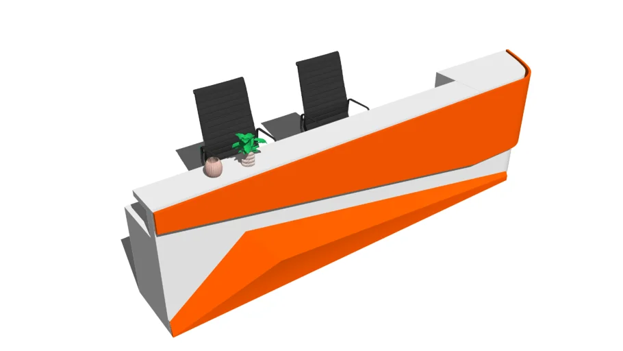 RECEPTION DESK @ADS 95 | 3D Warehouse