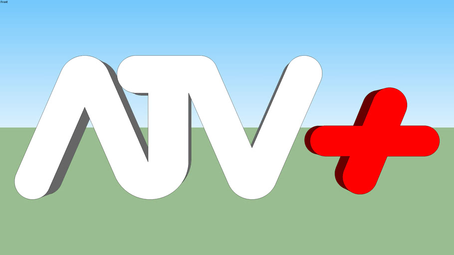 ATV+ logo 2018 | 3D Warehouse
