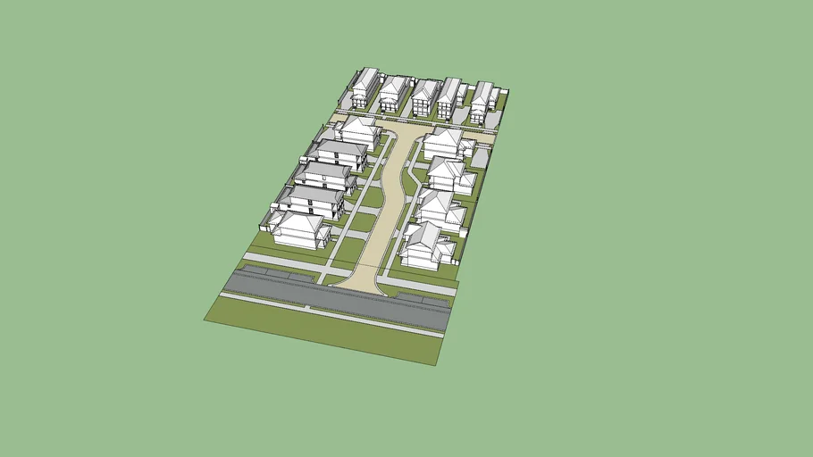 Old Destin Subdivision ~ Massing Model | 3D Warehouse