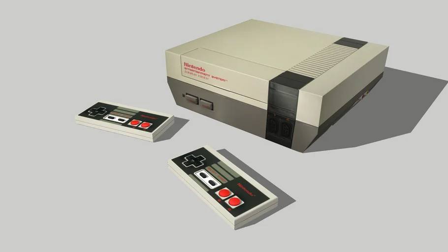 Nintendo NES | 3D Warehouse