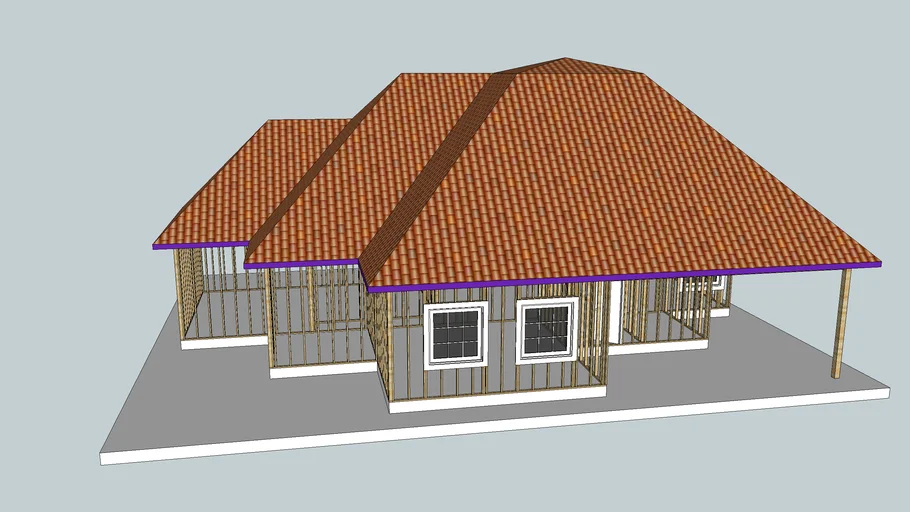 wood frame | 3D Warehouse