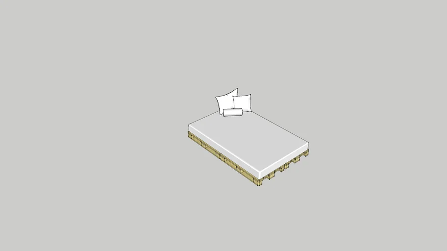 syned bed | 3D Warehouse