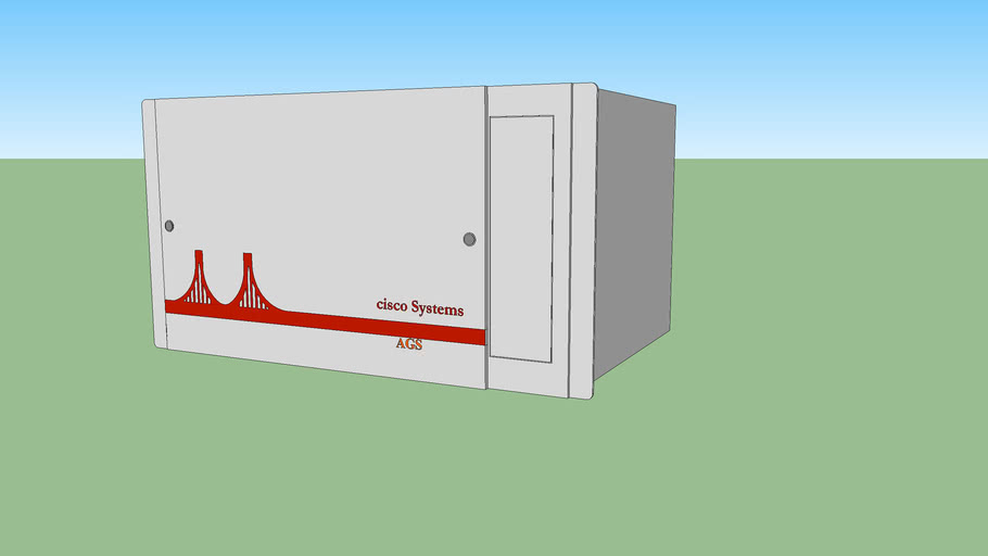 Cisco AGS router | 3D Warehouse