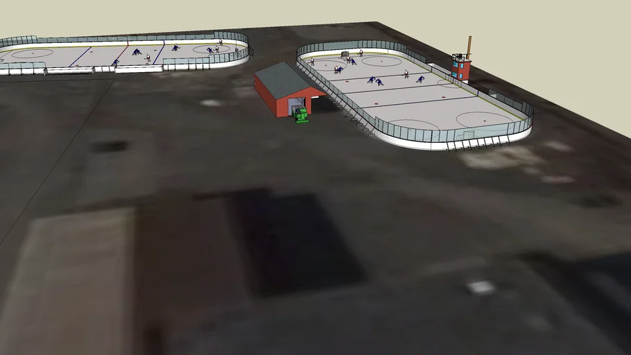 Glennallen Hockey Rinks | 3D Warehouse
