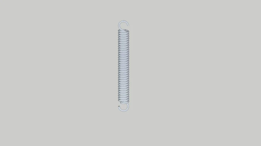 Extension Spring | 3D Warehouse