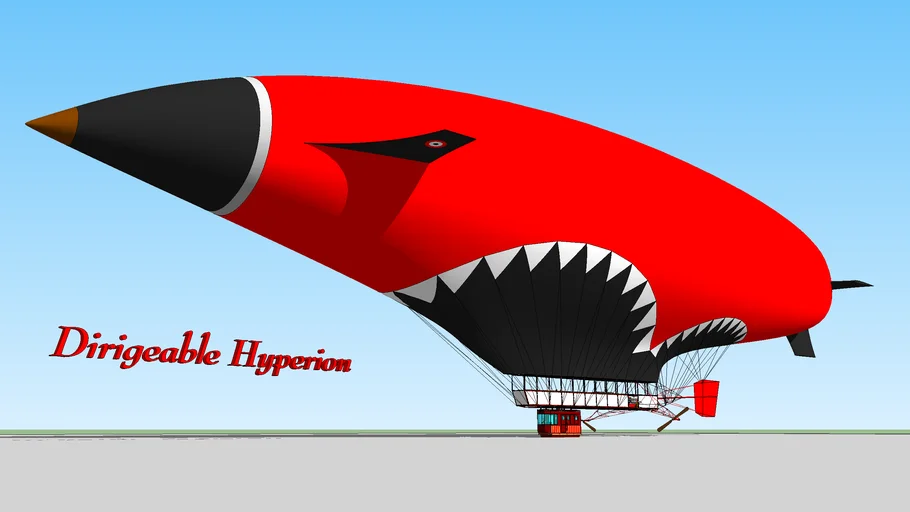 Dirigeable Hyperion | 3D Warehouse