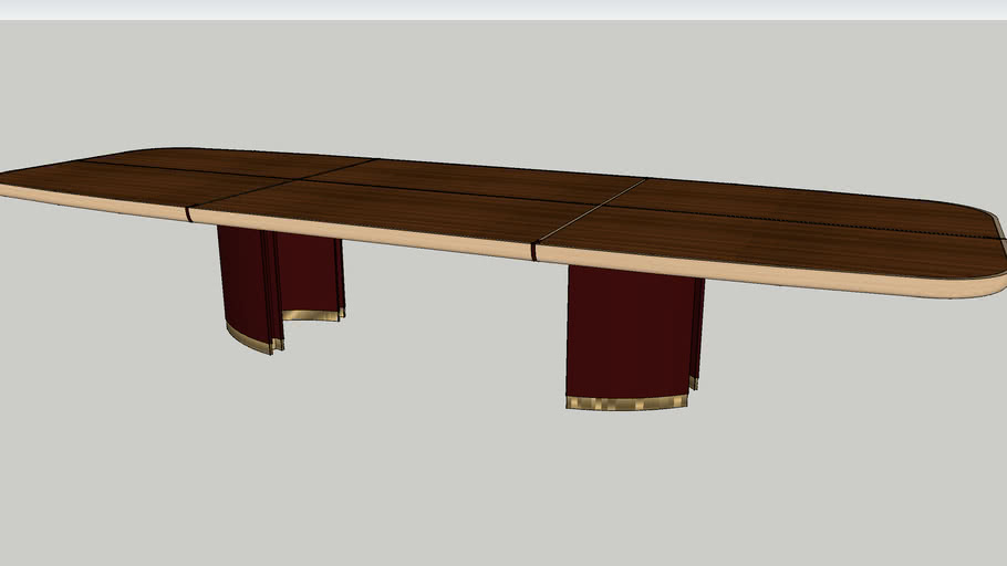 Giorgetti Gordon Table | 3D Warehouse