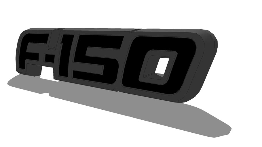 Ford F-150 LOGO | 3D Warehouse