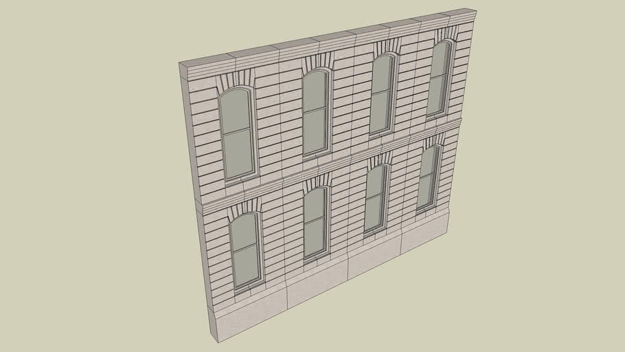 Building Facade 3 | 3D Warehouse