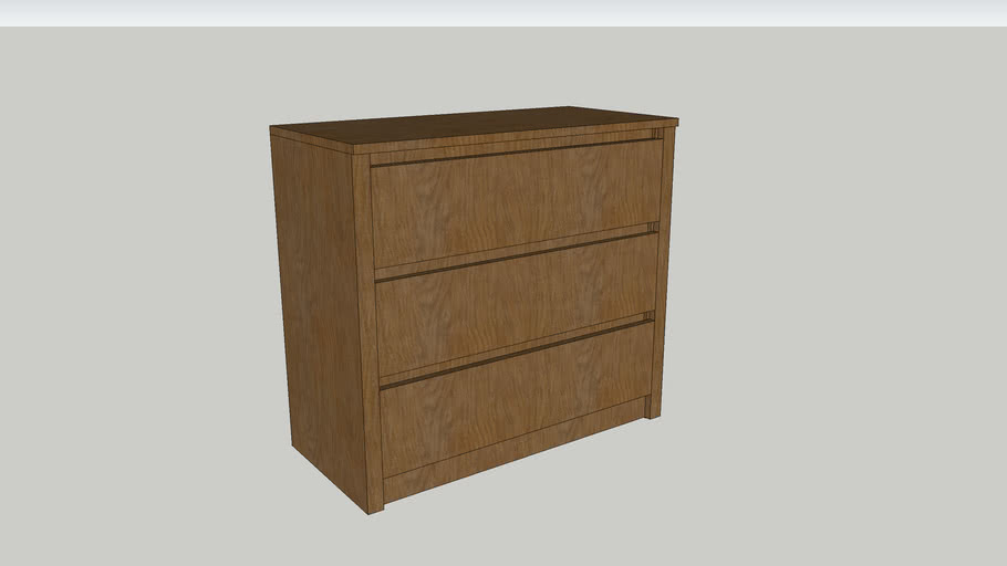 Jysk VEDDE 90x43x80 | 3D Warehouse