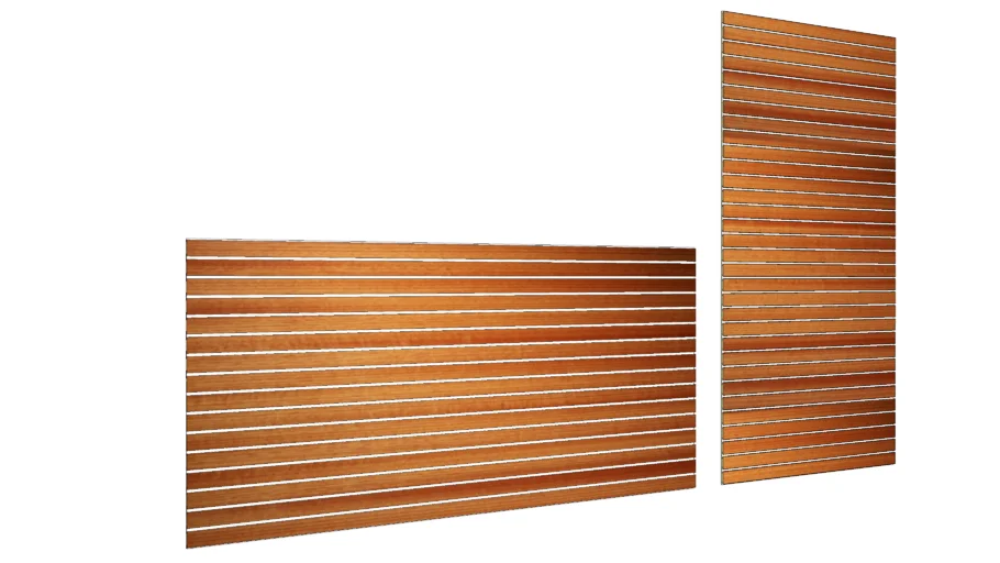 Marlite Slatwall Detail - 5000/7000 Series | 3D Warehouse