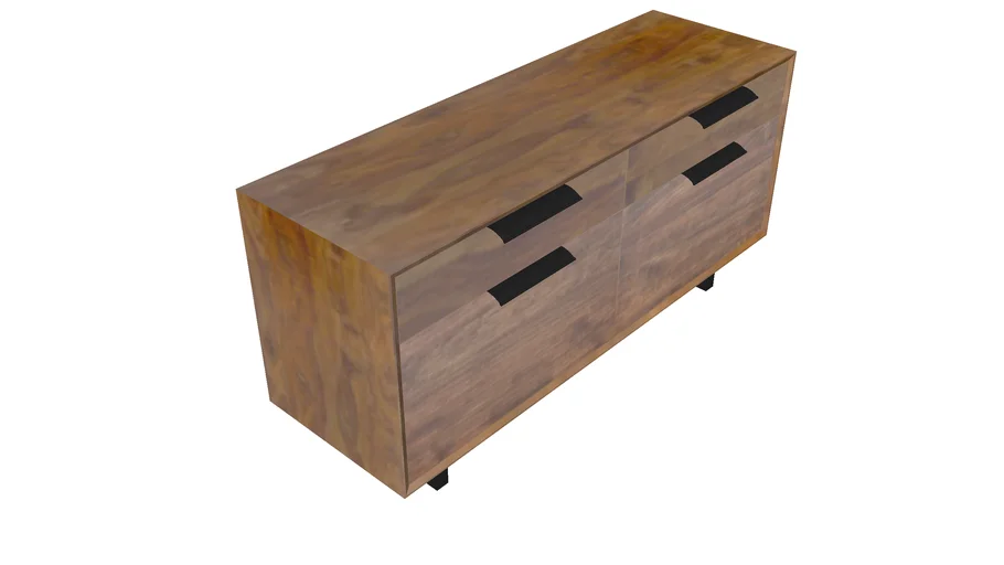 86237 Sideboard Kira 140x68cm | 3D Warehouse