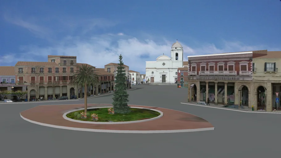 Piazza Pitagora a Crotone | 3D Warehouse