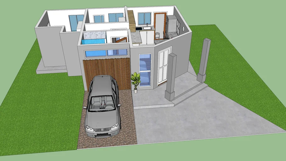 Mini House | 3D Warehouse