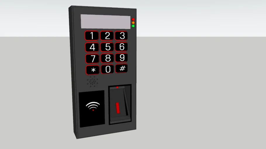 Coder, biometric intercom | 3D Warehouse