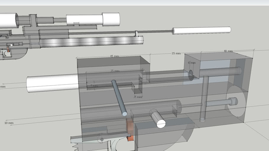 mecanisme pcp | 3D Warehouse
