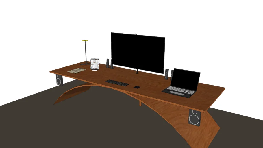 Modern Office Desk | 3D Warehouse