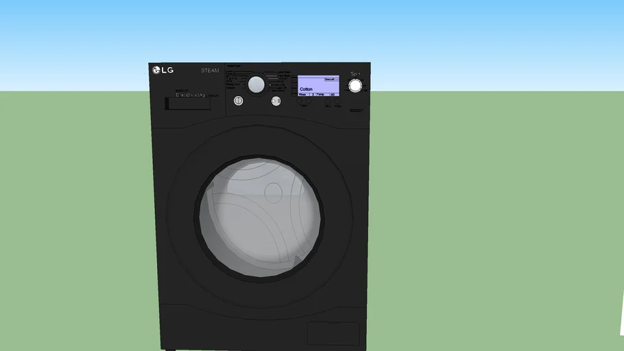 LG WASHING MACHINE | 3D Warehouse