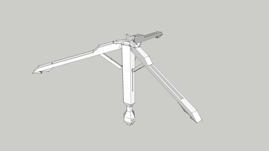 Folding Grappling Hook | 3D Warehouse