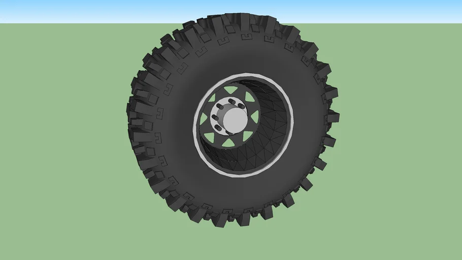 8-Lug wagon wheels | 3D Warehouse