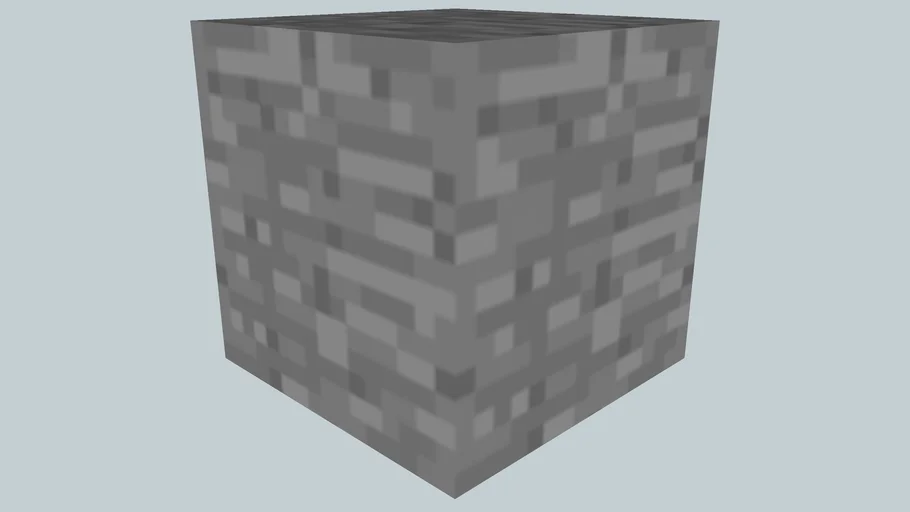 ZSF] Minecraft Blocks: Stone (1) | 3D Warehouse