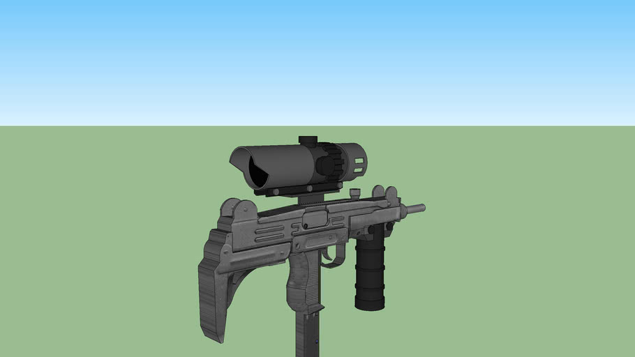Custom Uzi | 3D Warehouse