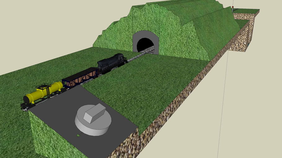 Model Train Layout | 3D Warehouse