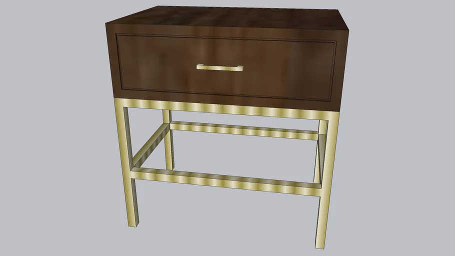 Modern Night Stand | 3D Warehouse
