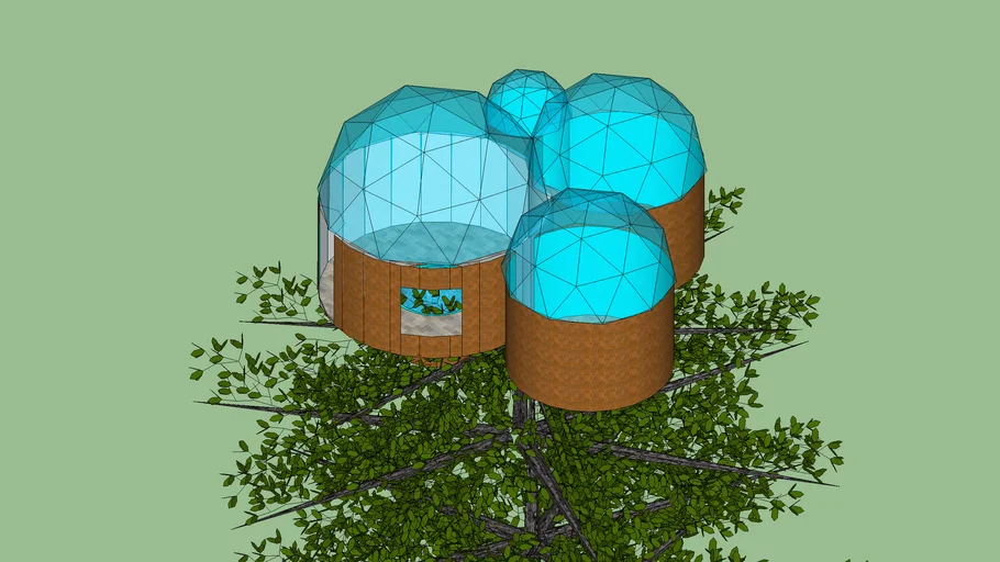 Domed Tree house | 3D Warehouse
