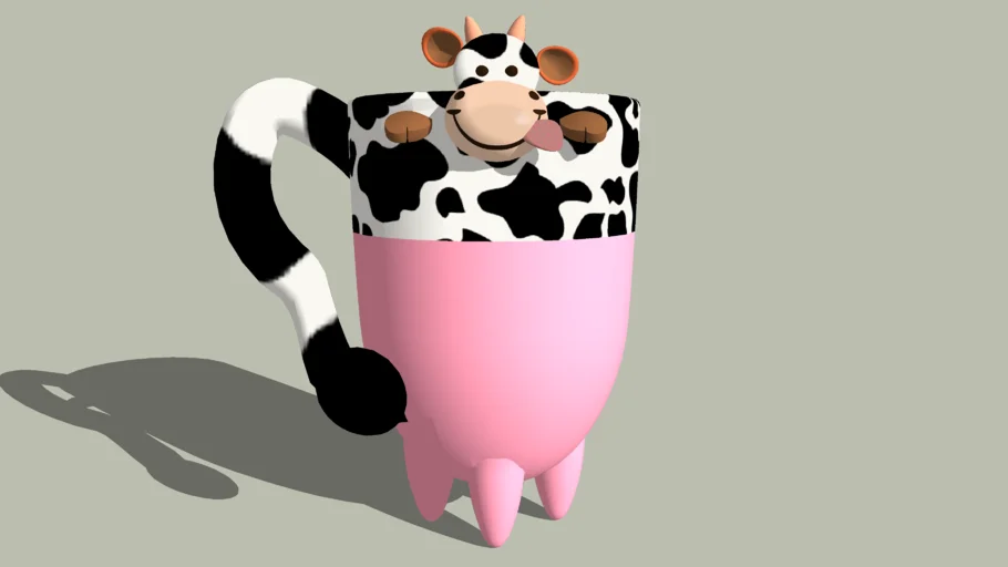 Cow mug | 3D Warehouse