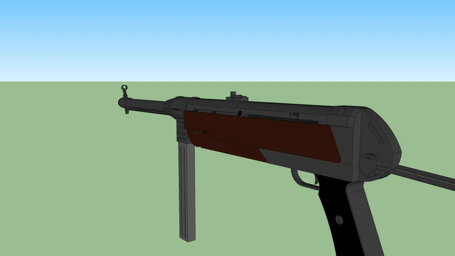 MP40 Submachine gun | 3D Warehouse