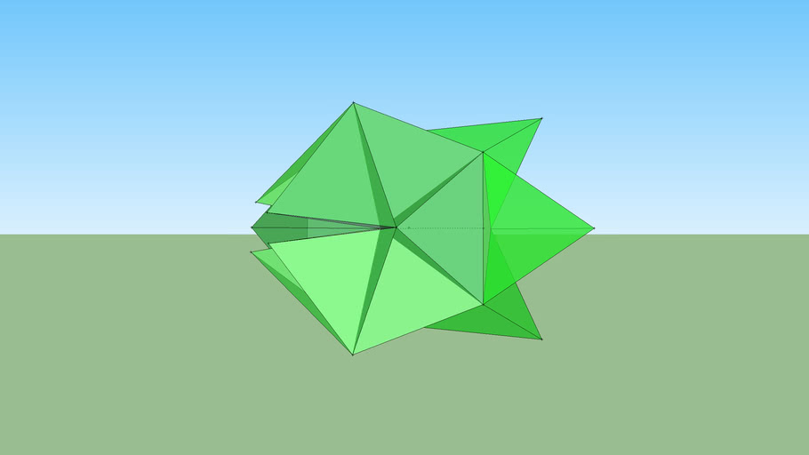25 tetrahedrons | 3D Warehouse