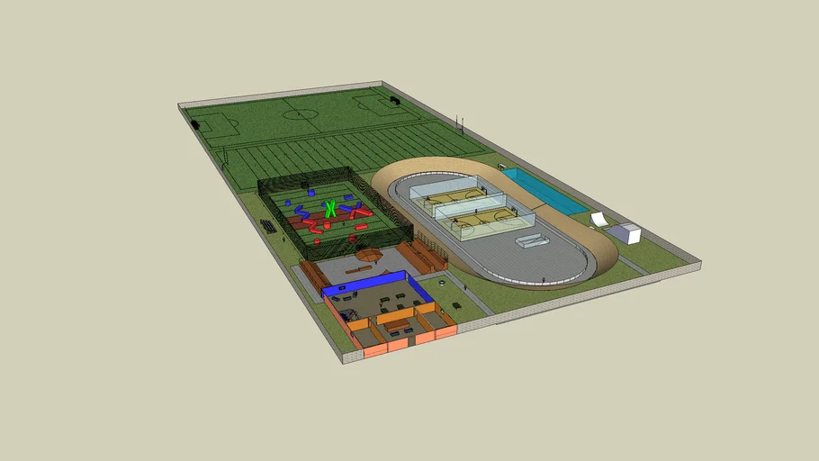 awesome sports center | 3D Warehouse