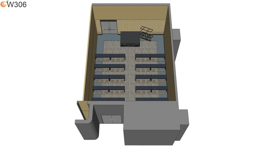 OCCC W306 B Classroom | 3D Warehouse