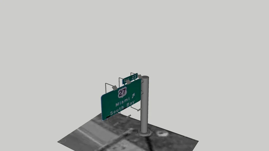Exit 23 South bound on I-75 | 3D Warehouse