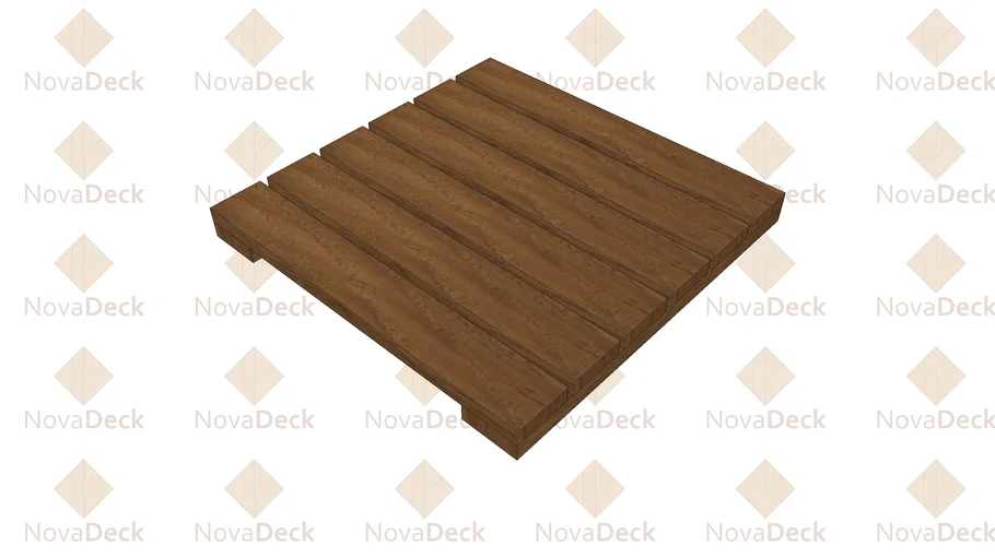 Deck modular 45x45cm | 3D Warehouse