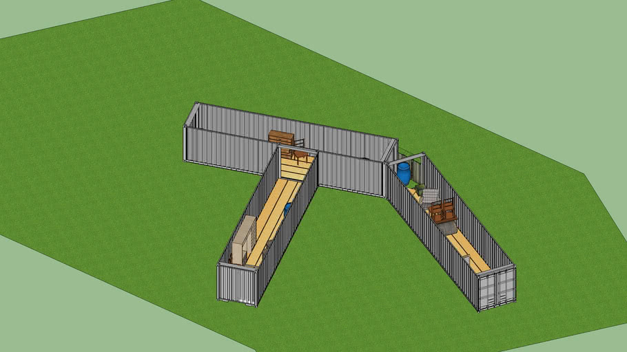 Container House | 3D Warehouse