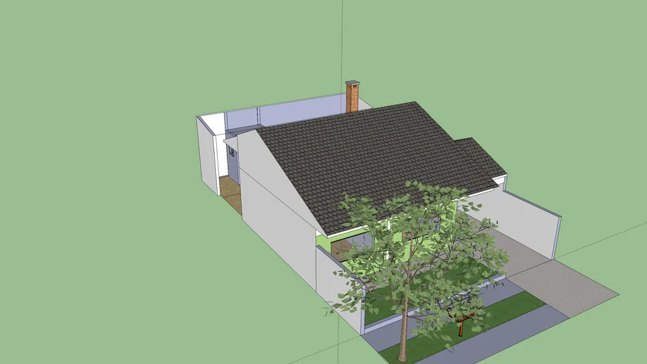 Geminada 76m2 + edicula | 3D Warehouse